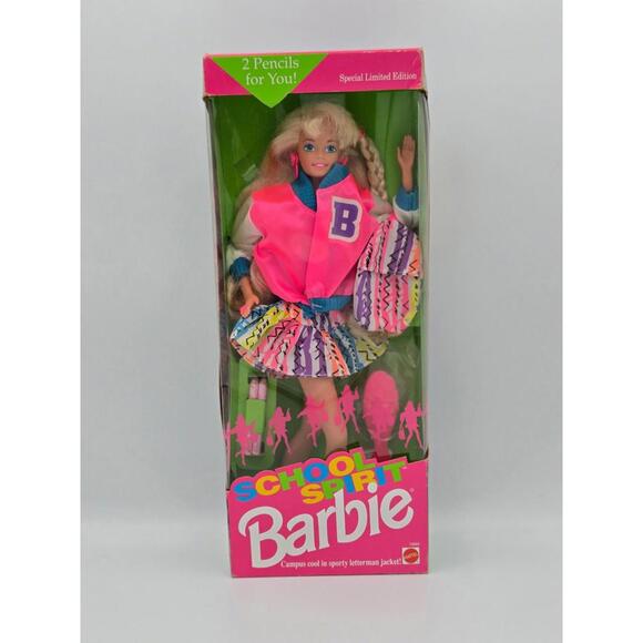 Mattel | Toys | New Barbie Special Edition School Spirit Barbie Doll ...